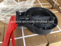 China Water Industrial Manual Wafer Seat Ring Pn10 Butterfly Valve with Manual Driving Mode for sale