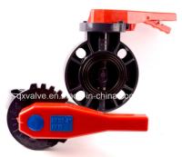 China Water Industrial Manual Wafer Seat Ring Pn10 Butterfly Valve with Manual Driving Mode for sale