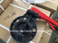 China QX05 PVC Butterfly Valves with EPDM Seat Handles Standard DIN ANSI JIS for sale