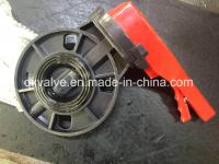 China QX05 PVC Butterfly Valves with EPDM Seat Handles Standard DIN ANSI JIS for sale