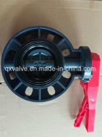 China QX05 PVC Butterfly Valves with EPDM Seat Handles Standard DIN ANSI JIS for sale