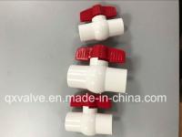 China Structure Fixed Ball Valve Thread for EPDM Rubber PVC Agriculture Irrigation Pn16 for sale