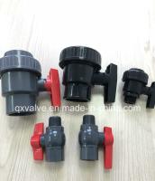 China M/F and F/F Connection Form PVC Union Ball Valve Suitable for Irrigation DIN Standard for sale