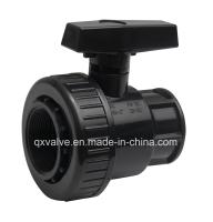 China M/F and F/F Connection Form PVC Union Ball Valve Suitable for Irrigation DIN Standard for sale