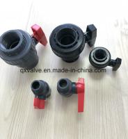 China M/F and F/F Connection Form PVC Union Ball Valve Suitable for Irrigation DIN Standard for sale