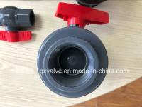 China M/F and F/F Connection Form PVC Union Ball Valve Suitable for Irrigation DIN Standard for sale