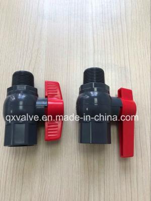 China High Thickness Octagonal Body Type Flexible Ball Valve for Male and Female Thread PVC for sale