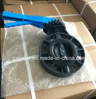 China EPDM Rubber PVC Butterfly Valve with DIN JIS ANSI Standard and 316 Carbon Steel Stem for sale