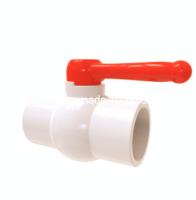 China 100% Material Light Gray Body Blue Handle Octagonal Ball Valve for Agricultural Irrigation for sale