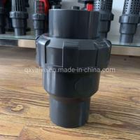 China 1 prime prime Spring Type PVC Check Valve for Water Industry Reversing Flow Direction for sale