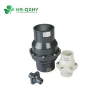 China 150 Psi PVC Swing Check Valve with Connector Property and Ddcv Double Lobe Function for sale