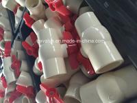 China Straight Through Type CPVC Ball Valve NPT Standard Excellent for Irrigation in Ningbo for sale