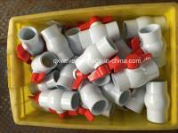 China Straight Through Type CPVC Ball Valve NPT Standard Excellent for Irrigation in Ningbo for sale