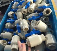 China Low Temperature Small CPVC Water Shutoff Pipe Ball Valve for Agricultural Application for sale