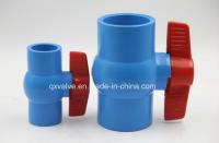 China Slightly Used U-PVC Compact Ball Valve PVC 150psi with Sch80 Nominal Pressure Pn16 for sale