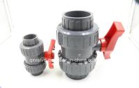 China Slightly Used U-PVC Compact Ball Valve PVC 150psi with Sch80 Nominal Pressure Pn16 for sale