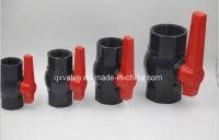China Slightly Used U-PVC Compact Ball Valve PVC 150psi with Sch80 Nominal Pressure Pn16 for sale