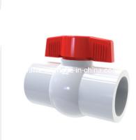 China 100% Material Valve Pn16 Thread UPVC/PVC Octagonal Ball Valve 1/2