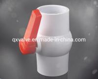 China 100% Material Valve Pn16 Thread UPVC/PVC Octagonal Ball Valve 1/2