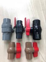 China 100% Material Valve Pn16 Thread UPVC/PVC Octagonal Ball Valve 1/2