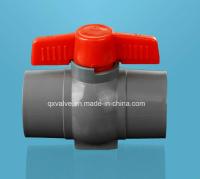China Water Industrial Usage Flexible Ball Valve with Base in Vietnam Plastic Material for sale