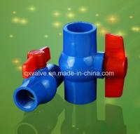 China Manual Driving Mode Southeast Asia UPVC Socket Blue Ball Valve for Strong Durability for sale