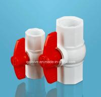 China Low Temperature Socket PVC Ball Valve for 11/4