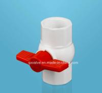 China Low Temperature Socket PVC Ball Valve for 11/4