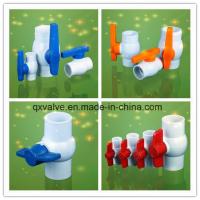 China Supply Glue Connection Form Plastic PVC Threaded/Socket Octagonal/Compact Ball Valve for sale