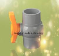 China Glue Connection Form PVC Plastic Ball Valve 's Top All Sizes Blow-Down Valve Function for sale