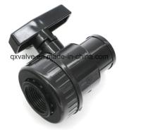 China QX PVC Flexible Eight-Square Ball Valve for Male and Female Threaded Connection for sale