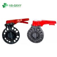 China Plastic Dn150 PVC Butterfly Valve with Low Pressure Pn 1.6mpa Standard DIN ANSI JIS for sale