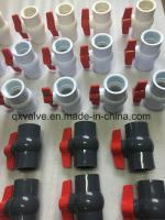 China Straight Through Type Blow-Down Valve PVC Compact Ball Valve for Professional Channel for sale