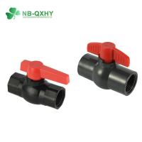 China Highly Durable PVC One Way Plastic Valve Dn32 Thread Ball Valve with UV Protection for sale