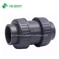 China Socket or Threaded DIN Standard PVC M/F Single Union Ball Valve with Type Handle for sale