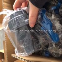 China Newest Plastic Blue Handle EPDM Rubber PVC Ball PVC Handle True Union Ball Valve for sale