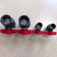 China Female/Male PVC Threaded Octagonal Ball Valve for Water Supply Straight Through Type for sale