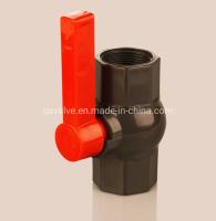 China Female/Male PVC Threaded Octagonal Ball Valve for Water Supply Straight Through Type for sale