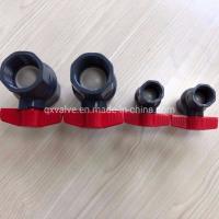 China Water Media Channel Straight Through Type Octagonal PVC Ball Valve from 1/2