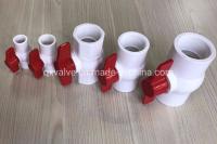 China Water Media Channel Straight Through Type Octagonal PVC Ball Valve from 1/2