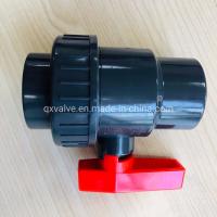 China 3/4 prime PVC Single Union Ball Valve for Irrigation Pn16 Top Choice in Europe Market for sale