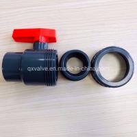 China 3/4 prime PVC Single Union Ball Valve for Irrigation Pn16 Top Choice in Europe Market for sale