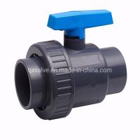 China 3/4 prime PVC Single Union Ball Valve for Irrigation Pn16 Top Choice in Europe Market for sale