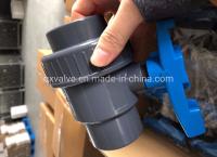 China 3/4 prime PVC Single Union Ball Valve for Irrigation Pn16 Top Choice in Europe Market for sale