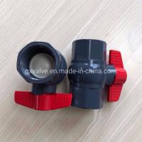 China Glue Connection Form Industry Pn16 PVC Ball Valve Octagonal Valves for Water Supply for sale