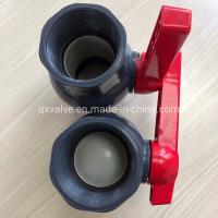 China Glue Connection Form Industry Pn16 PVC Ball Valve Octagonal Valves for Water Supply for sale