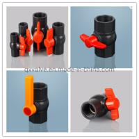 China Glue Connection Form Industry Pn16 PVC Ball Valve Octagonal Valves for Water Supply for sale