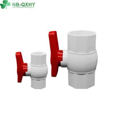 China High Pressure Octagonal PVC Ball Valve with  Seat Seal and Durable Construction for sale