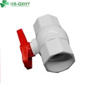 China High Pressure Octagonal PVC Ball Valve with  Seat Seal and Durable Construction for sale