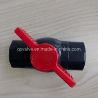 China Household Usage PVC White Octagonal Ball Valve for Irrigation Plastic Female Thread for sale